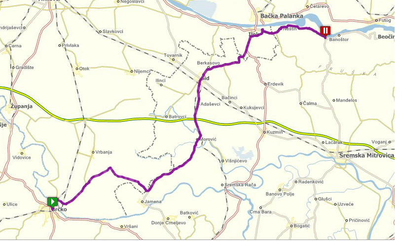 Brcko-Susek ili Brcko-Novi Sad - Bike Café - 2Bike.rs